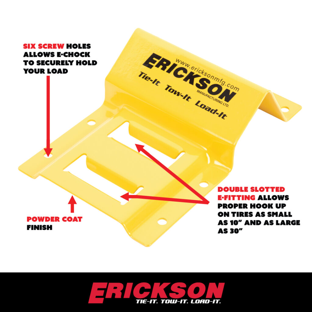 Wheel Chock | and Strap Kit – Erickson Manufacturing