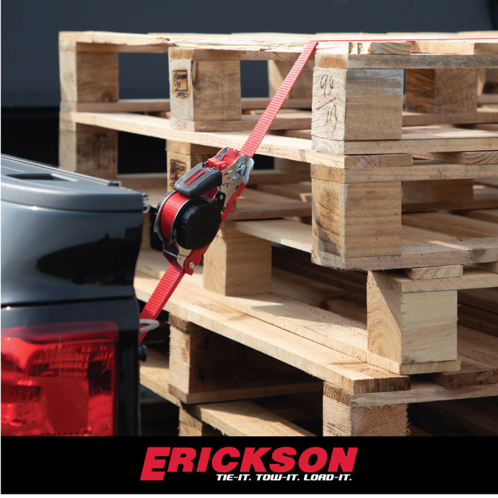 1″ x 16′ – 1500 lb. | Self Lock Re-Tractable | Ratchet Strap | with Cap ...